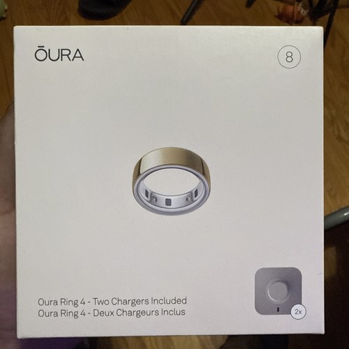 Oura Ring Gen 4 Gold Size 8 | eBay