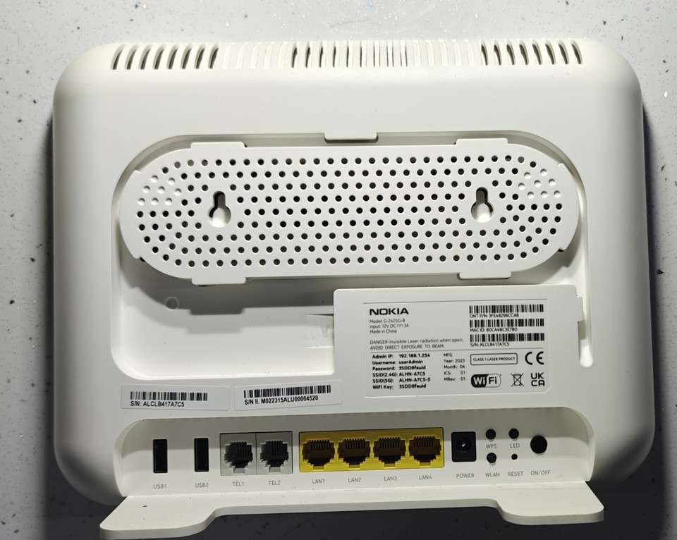 Nokia G-2425G-B Dual-Band Wireless Router | eBay UK