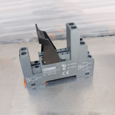1Pc PHOENIX CONTACT NO.2907518 Relay Socket 10A 300VAC | eBay