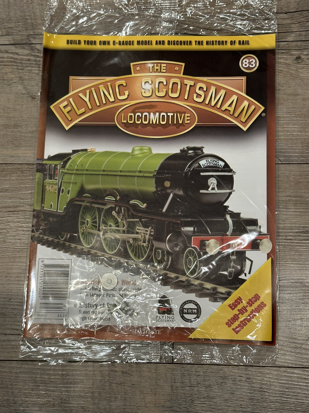 O GAUGE HACHETTE BUILD YOUR OWN THE FLYING SCOTSMAN MODEL TRAIN ISSUE ...