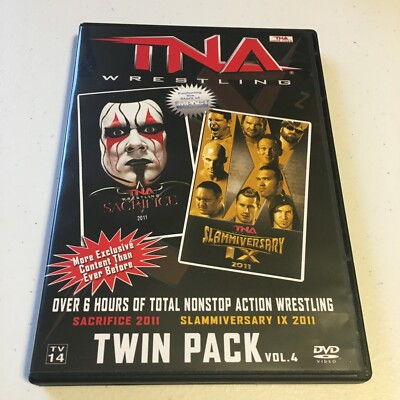 TNA Wrestling: Sacrifice 2011/Slammiversary 2011 (DVD, 2011, 2-Disc Set ...