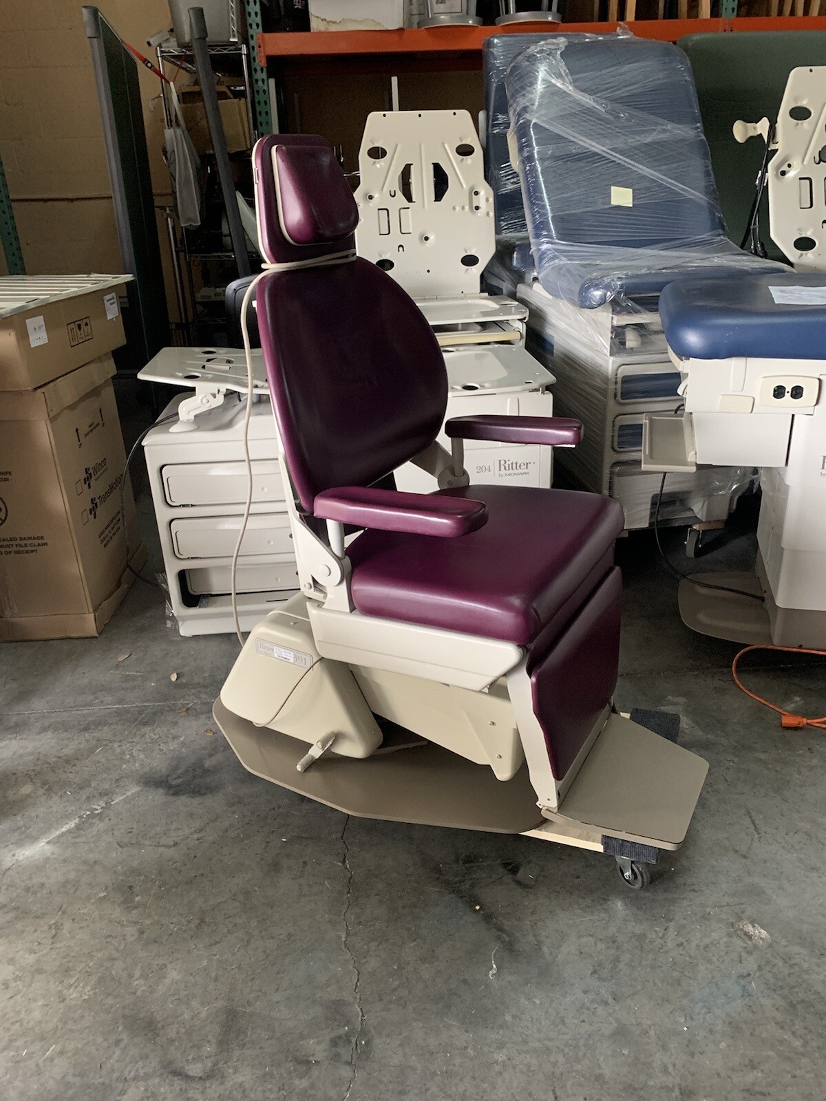 Midmark Ritter Model 391 ENT Procedure Chair with Foot Control | eBay