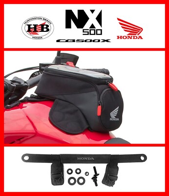 HONDA OEM TANK BAG & ATTACHMENT KIT 24-25 NX500 / 2019-2023 CB500X ...