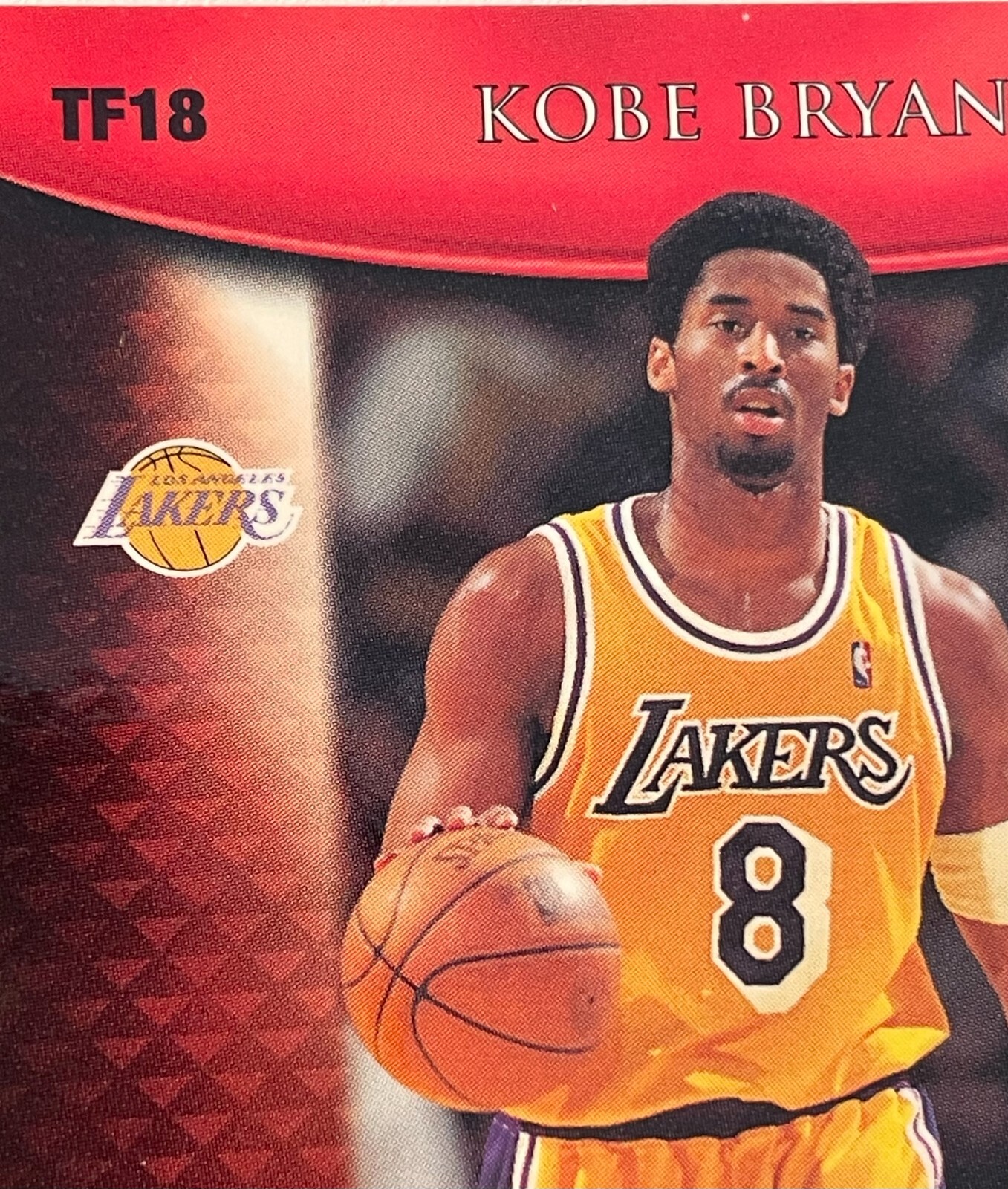 Kobe Bryant 1999-2000 TOPPS TEAM FINEST RED #TF18 #87/500 Nr MINT-GEM ...