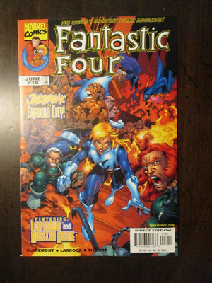FANTASTIC FOUR#18 1999 NM NEAR MINT 9.6 MARVEL COMICS LOCKDOWN ...