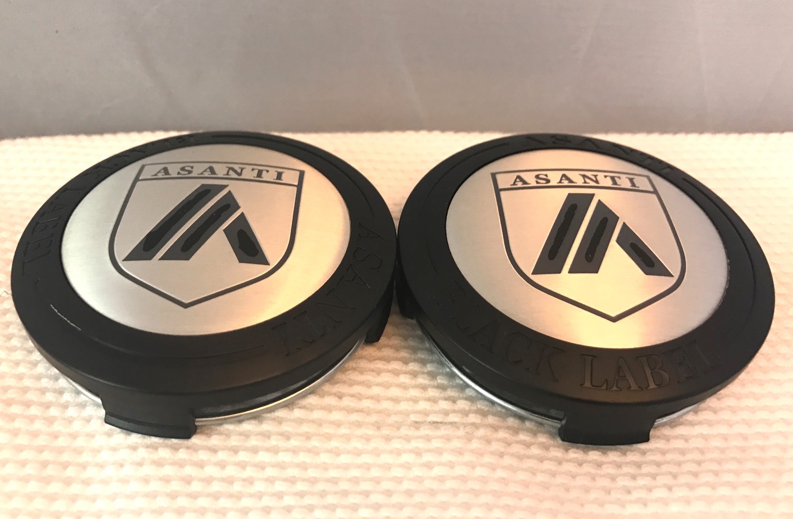 Asanti Black Label Wheel Center Cap Set of 4 pn: N-ABl, ABLCAP-BK | eBay