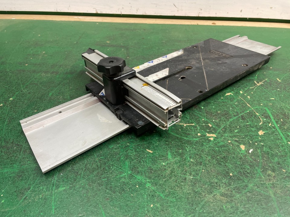 Ryobi 10" Table Saw BTS15 Sliding Miter Push Crosscut Sled | eBay