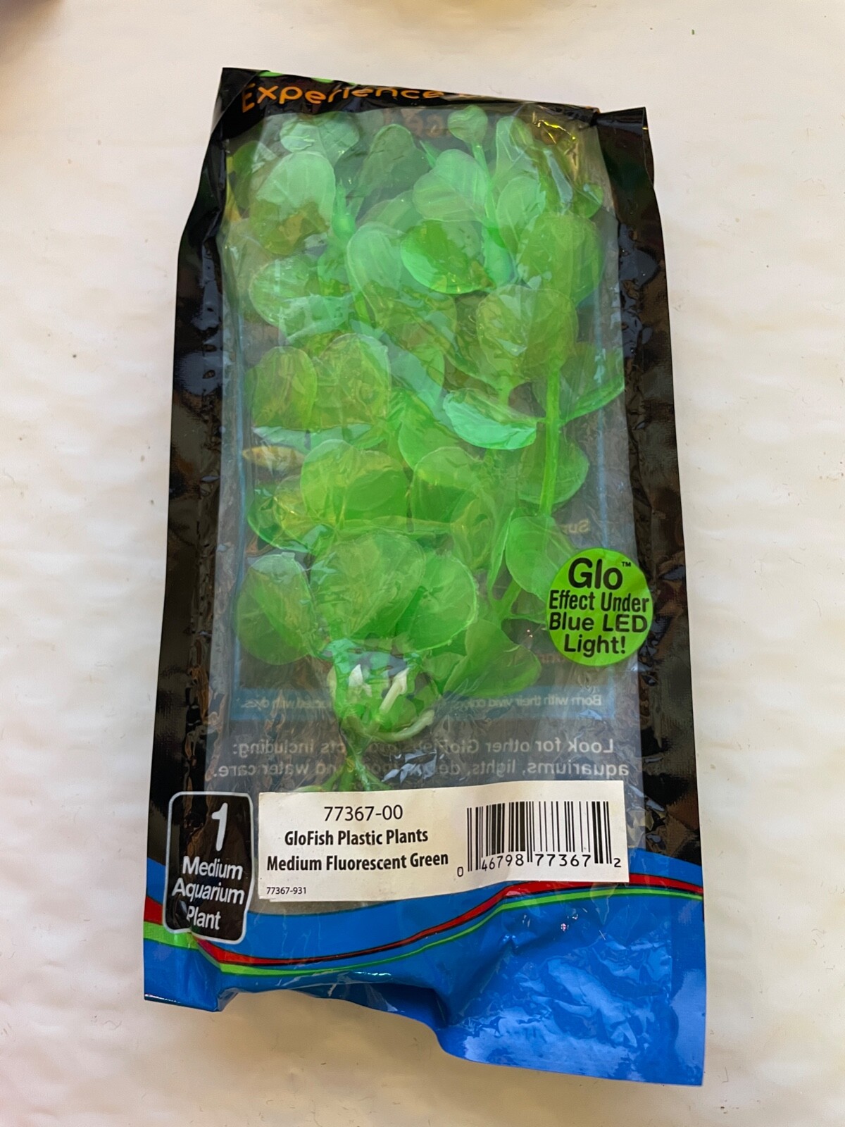 Tetra Glofish Glow Plant Green 6 Inch Medium Aquarium Ornament Glo ...