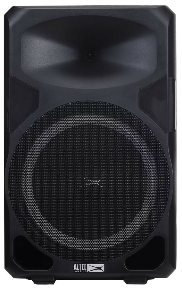 Altec Lansing Portable Bluetooth Party Speaker with PA Lights Mic ...