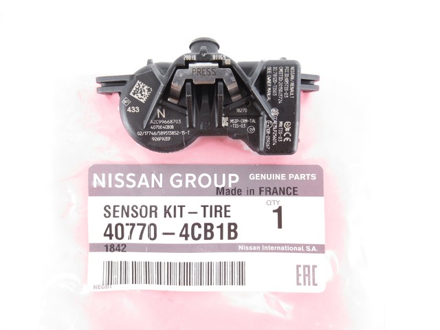 Nissan OEM 2017 Rogue Sport-tire Pressure Sensor 407704CB1B for sale ...
