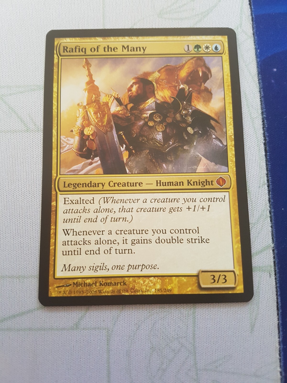 MTG - Shards of Alara - Rafiq of the Many (multicoloured, mythic) | eBay