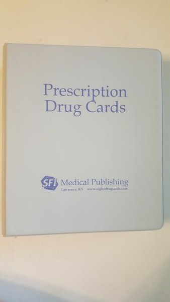 Sigler's Prescription Drug Cards by SFI Medical Pub (2008, Hardcover ...