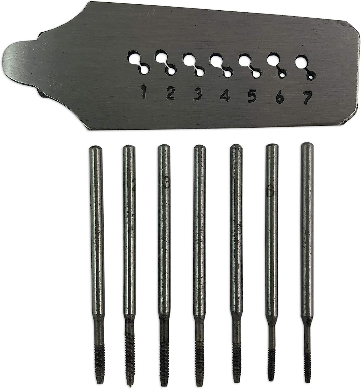 Mini Taps & Die Set of 8pcs 1.0-1.7mm Mini Die Set Screw Plate & Taps ...