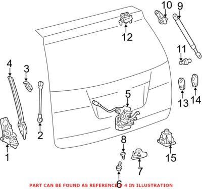 Genuine OEM Liftgate Object Sensor for Toyota 8428008011 | eBay
