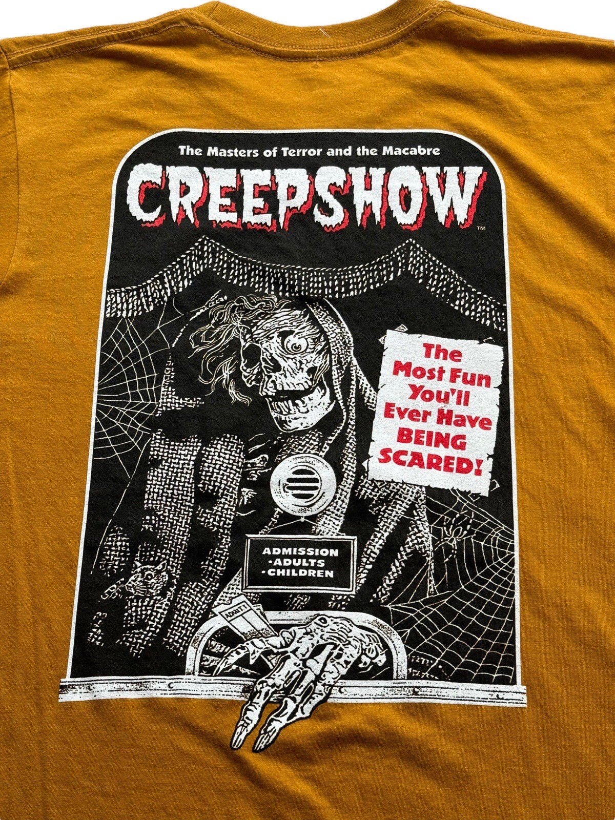 Creepshow Shirt Youth Medium 1982 Retro Ticket Booth Masters of Terror ...