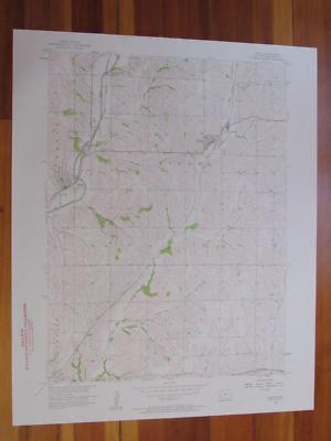 Neola Iowa 1958 Original Vintage USGS Topo Map | eBay