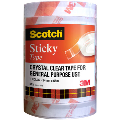 Scotch Stcky Tape 502 24mm Twr6 7012881443 | eBay Australia