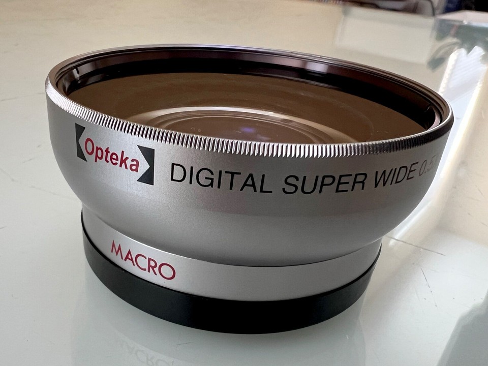 OPTEKA 0.5x AF Digital Super Wide Angle Macro Lens Precision Optics ...
