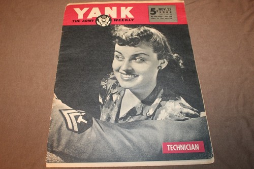 Original WW2 U.S. Army "YANK" Magazine w/U.S. Young Female on Cover ...