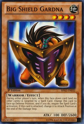 Big Shield Gardna - BP02-EN032 - Common - Unlimited Edition x1 - Near ...