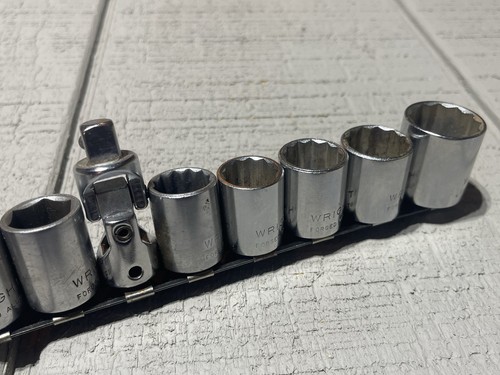 Vintage Wright Socket Lot!!!! 3/8 Drive Variety Of Wright USA Made ...