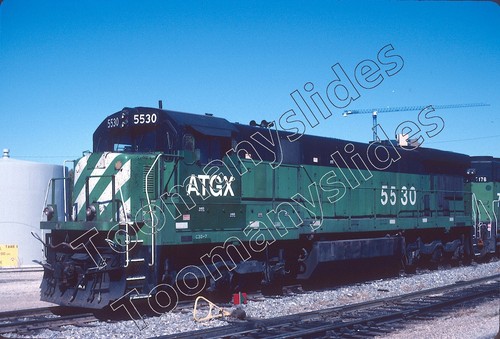 Original Slide- ATGX C30-7 5530 ex-BN At Kansas City, MO. 9/99 | eBay