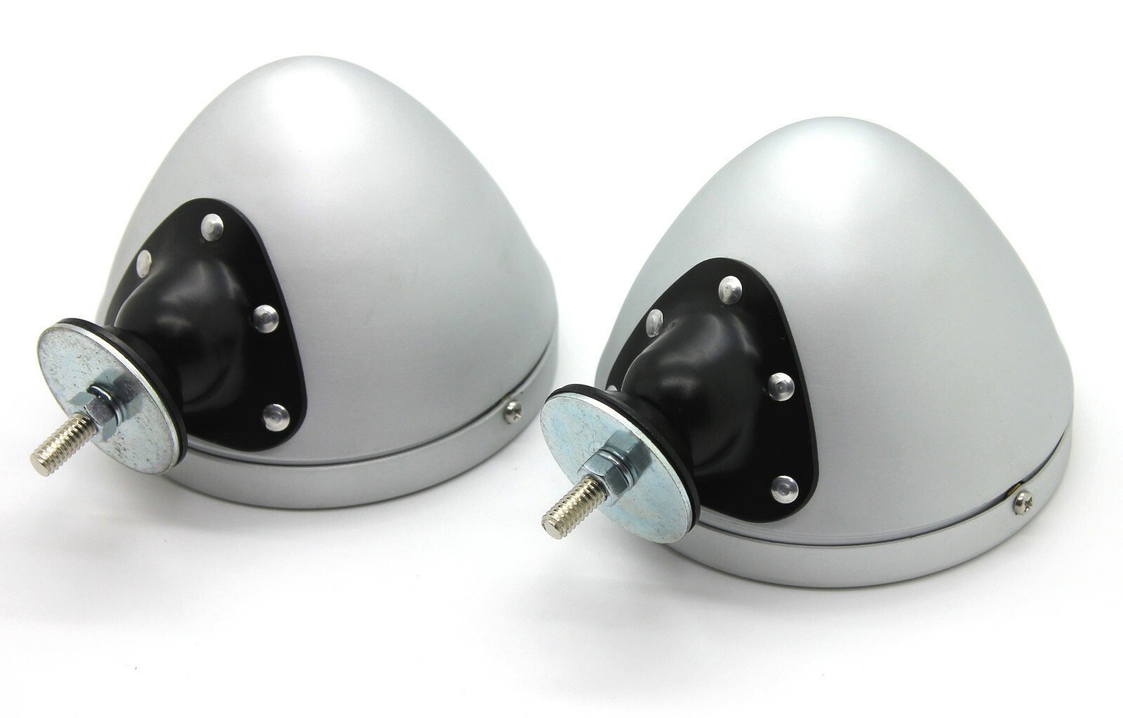 NEW Raydot Classic Style Spun Aluminum Bullet Mirror Fender / Door ...