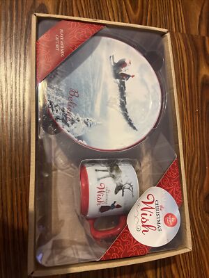 Demdaco The Christmas Child Wish Plate and Mug Snack Set Holiday | eBay