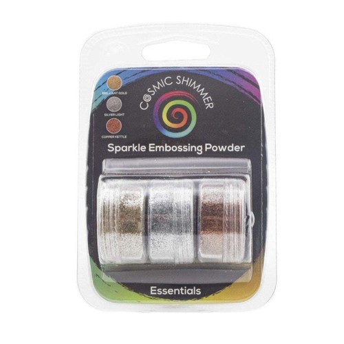 Cosmic Shimmer Sparkle Embossing Powder Trio - Essentials | eBay