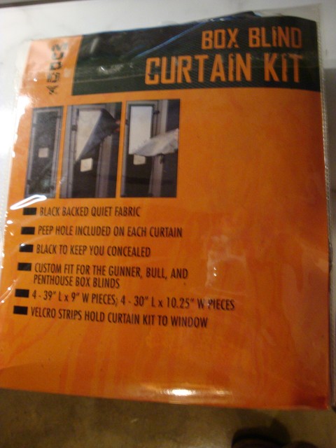 Muddy MUD-BBA002 Blind Curtain - Black for sale online | eBay