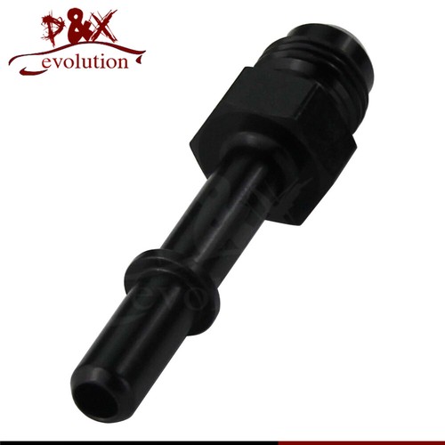 Aluminum 6AN to 3/8" Quick Connect Male Fitting Adapter Push for EFI ...