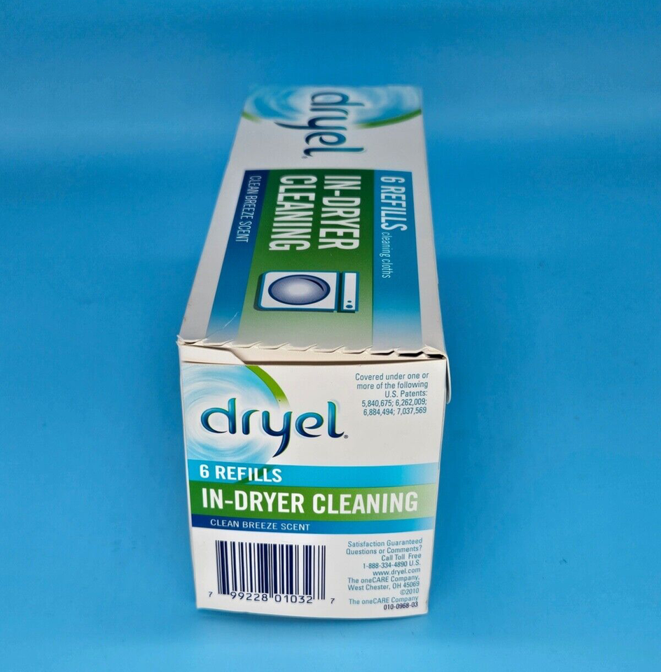 NEW Dreyel At Home Dry Cleaning Cloths 6 Refills ULTRA Concentrated ...
