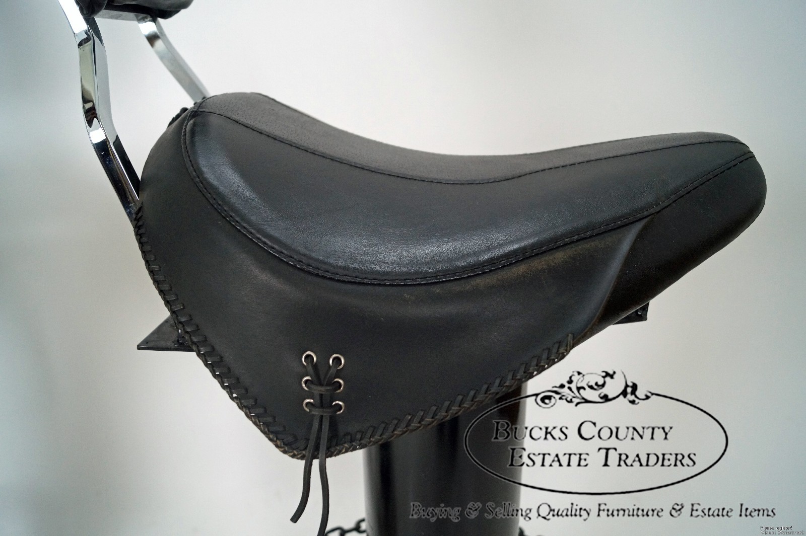 Unusual Pair of Custom Motorcycle Seat Bar Stools | eBay