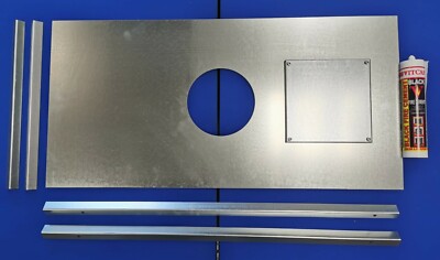 Stove register plate, steel chimney closure board stove wood burner ...