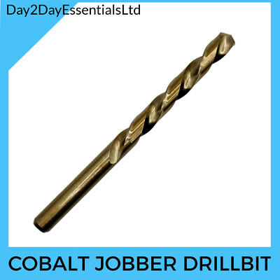 HSS Cobalt Jobber Drill Bit Gold Professional 5% Cobalt Straight - 1MM ...