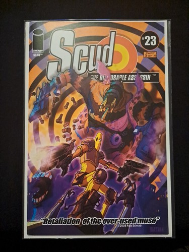 Scud the Disposable Assassin #23 Comic Book Rob Schrab Combined ...