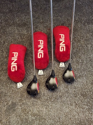 Ping Eye2 1-3-5 Wood Set w/Head-Covers - Great for age and model | eBay