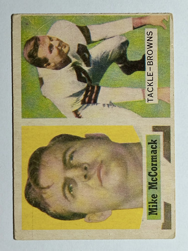 1957 Topps #3 Mike McCormack (GOOD) | eBay