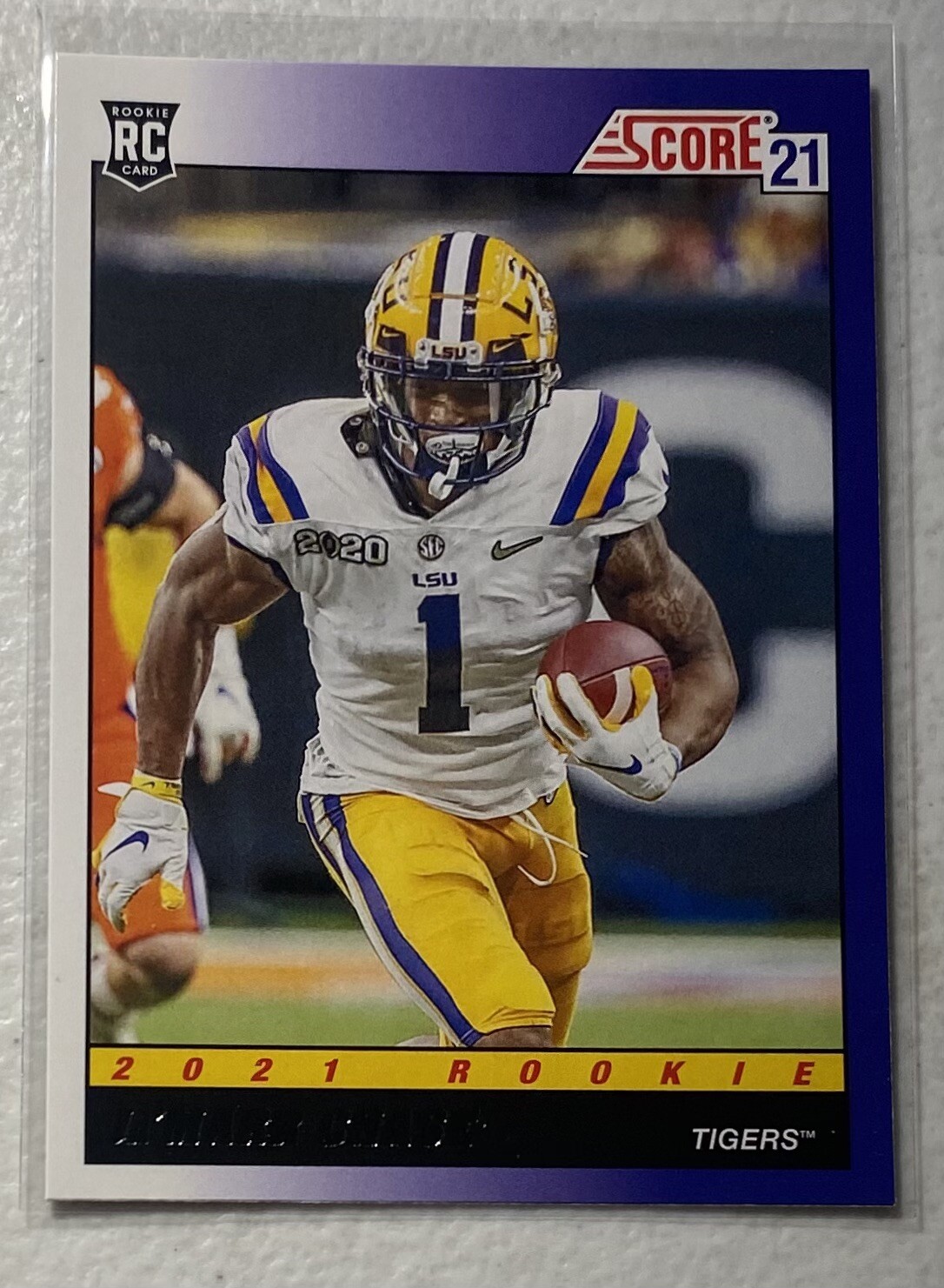 2021 Score Football Jamarr Chase Throwback Rookie Card RC Bengals #TB5 ...