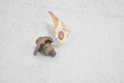 BURNDY GBM26 GROUNDING CONNECTOR, 1/4" IN. BAR, 1-1/2" HEIGHT, COPPER ...