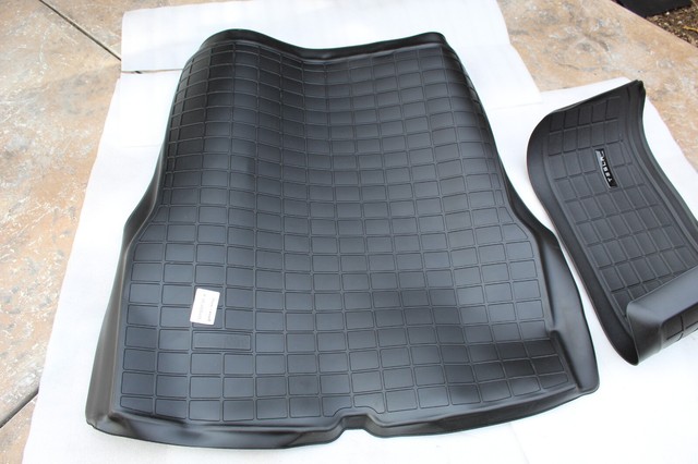 2012-2016 Tesla Model S All-Weather Rear Trunk Mat Rubber Set 1019291 ...