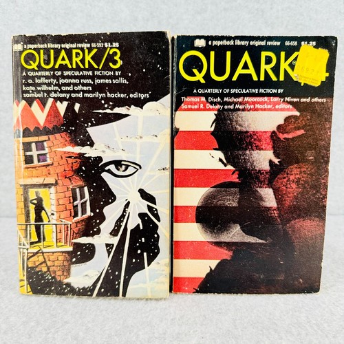 Quark 3 and 4 Quarterly of Speculative Fiction Vintage Anthology Books ...