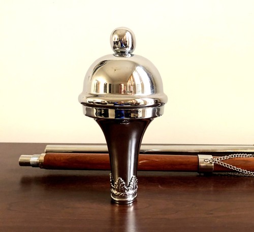 Brown Mace | Ball Head | Geoffrey Drum Major Stick Bagpipe Marching ...