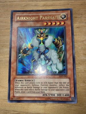 Airknight Parshath LOD-062 YuGiOh Card | eBay