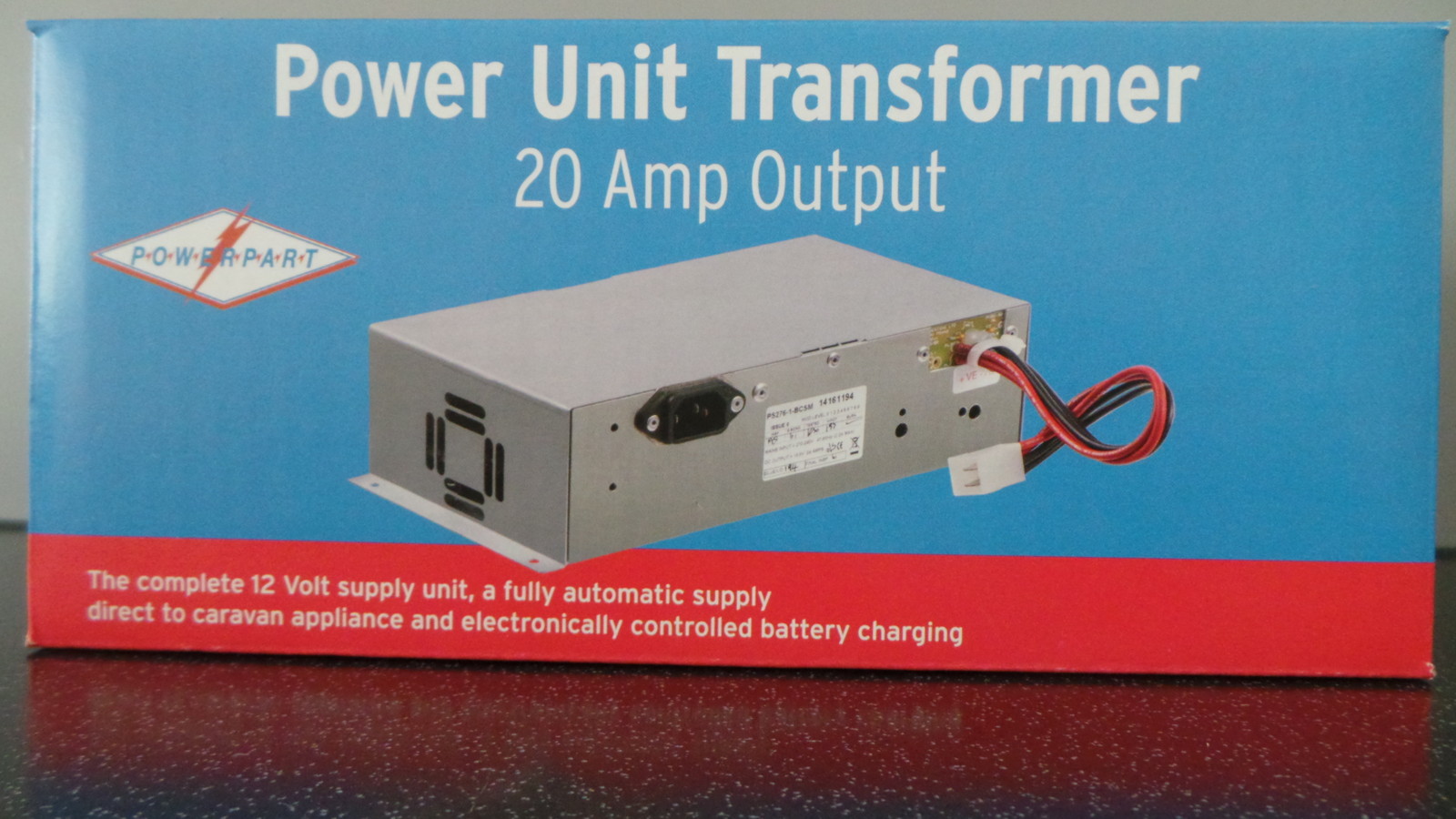 BCA CARAVAN MOTORHOME 240V-12V 20A POWER UNIT TRANSFORMER BATTERY ...
