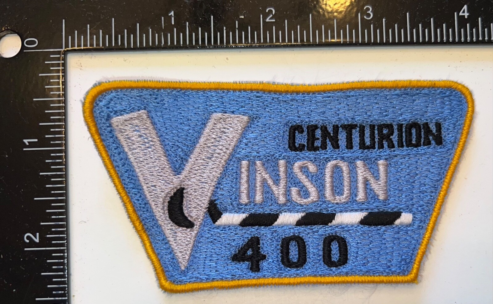 Cold War USN US Navy USS Vinson 400 Carrier Landings Centurion Patch | eBay