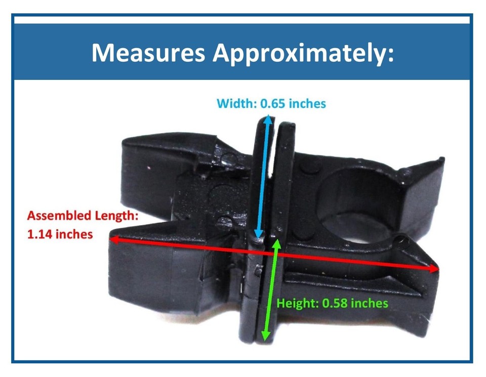 Aftermarket Hood Prop Rod Retainer Clip # J4007456 for Jeep Wrangler YJ ...