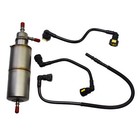 4x Fuel Filter +Fuel line Hose Kit For Mercedes ML55AMG W163 ML320 ...