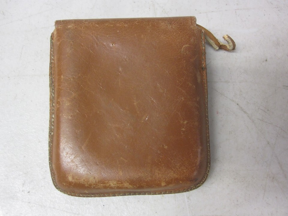 Vintage Silva System Camp Fire Girls Compass with Leather Pouch - Works ...