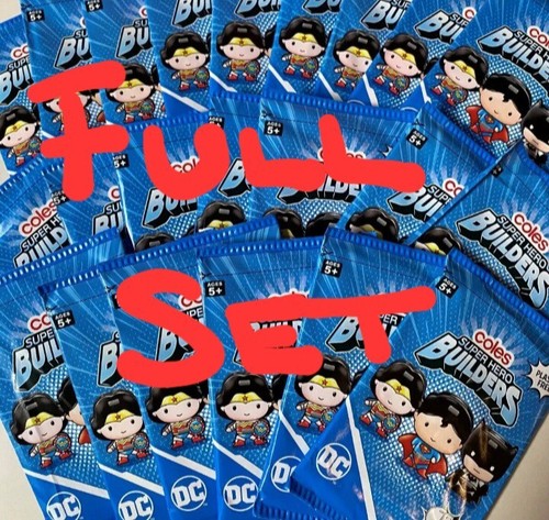 Coles DC Hero Builders Full Set Brand New 3-5 Days Delivery | eBay ...